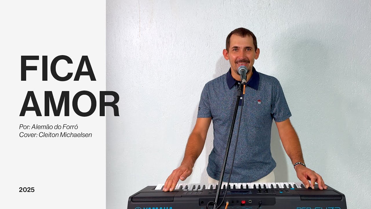 ALEMÃO DO FORRÓ - FICA AMOR (COVER NO TECLADO) - YouTube