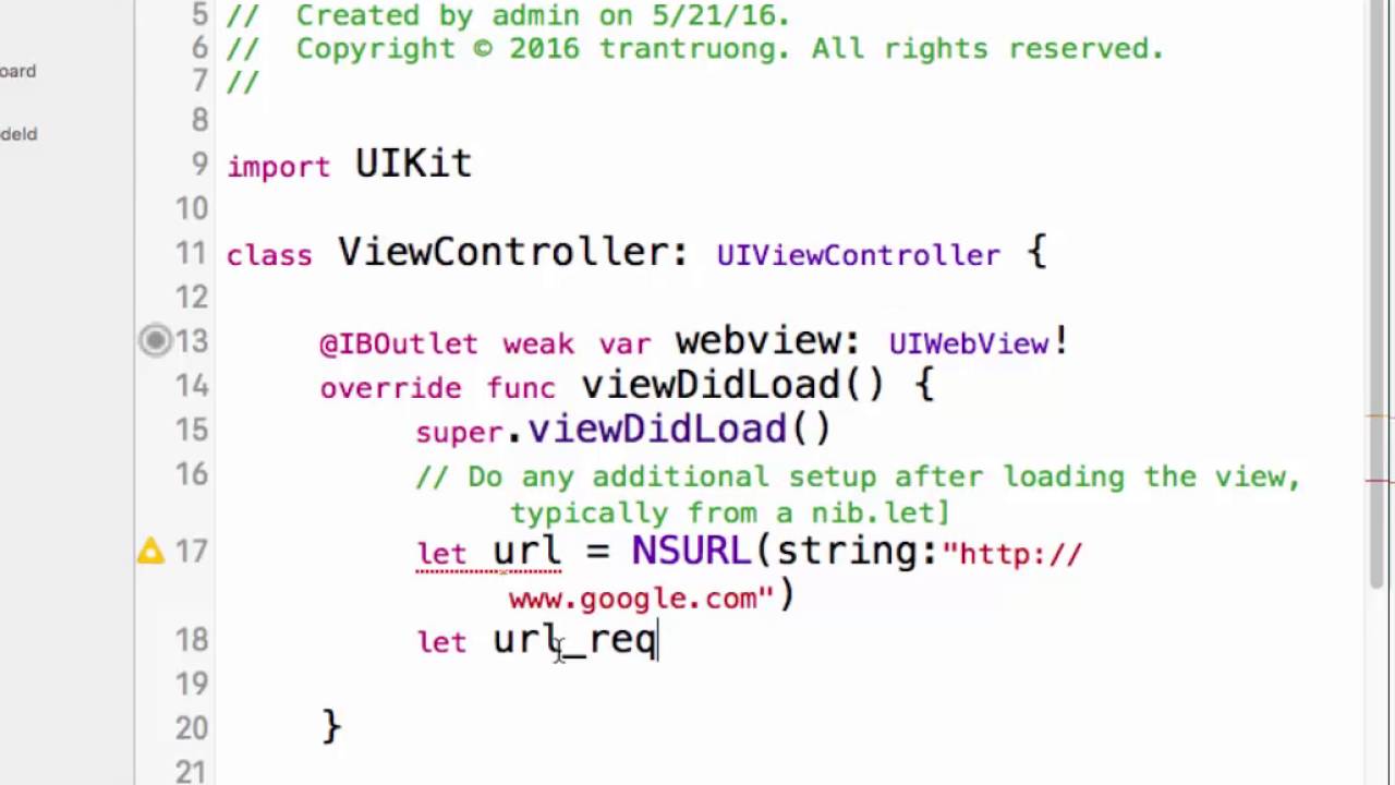 The Uiwebview In Ios Applications And Transport Security For Swift