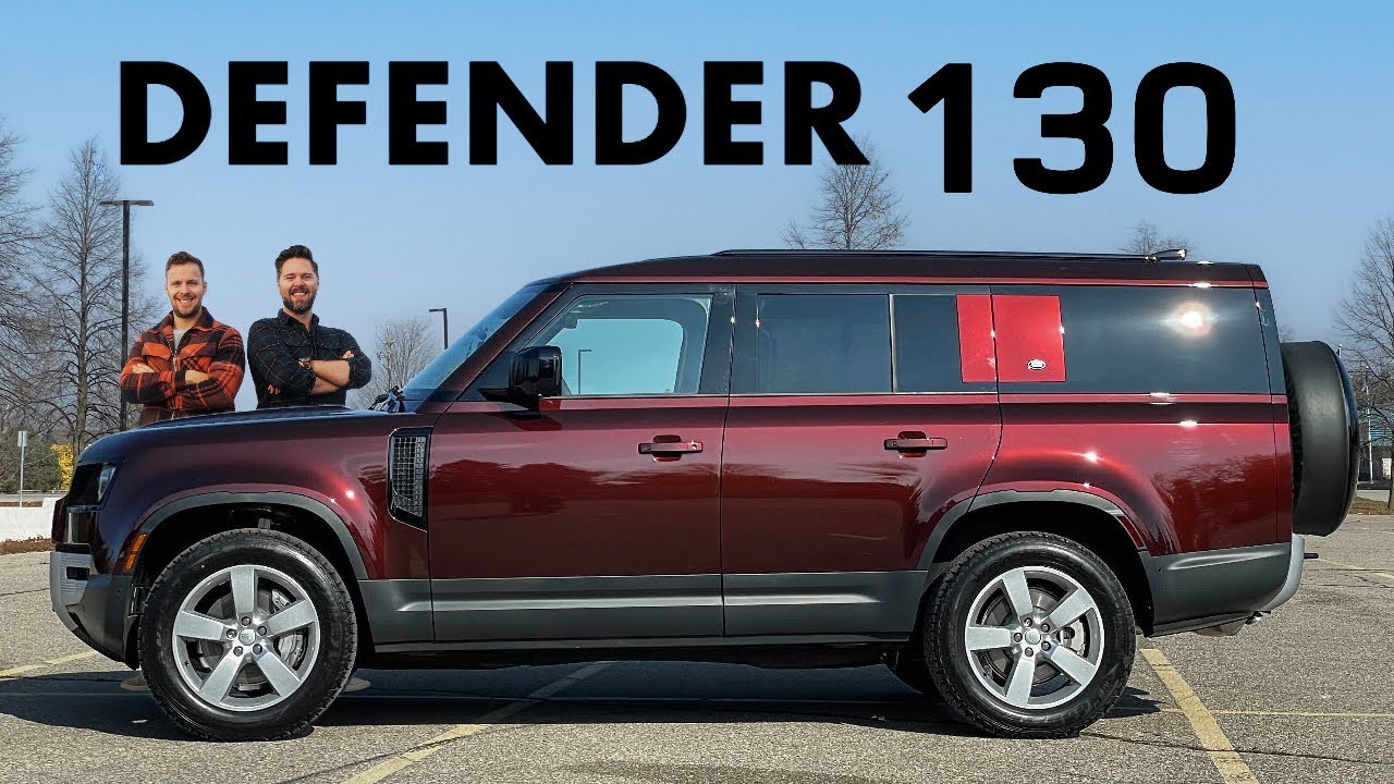 2023 Land Rover Defender 130 Quick Review // More Seats - YouTube