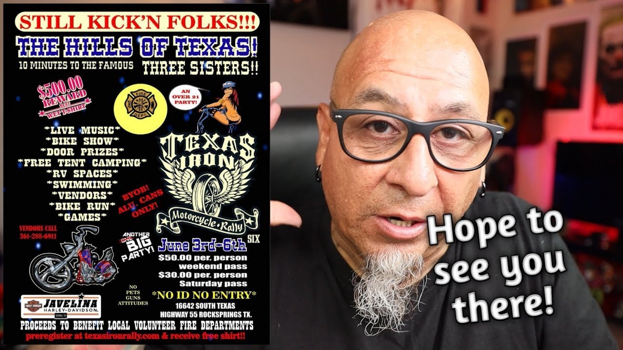 Texas Iron Motorcycle Rally - YouTube