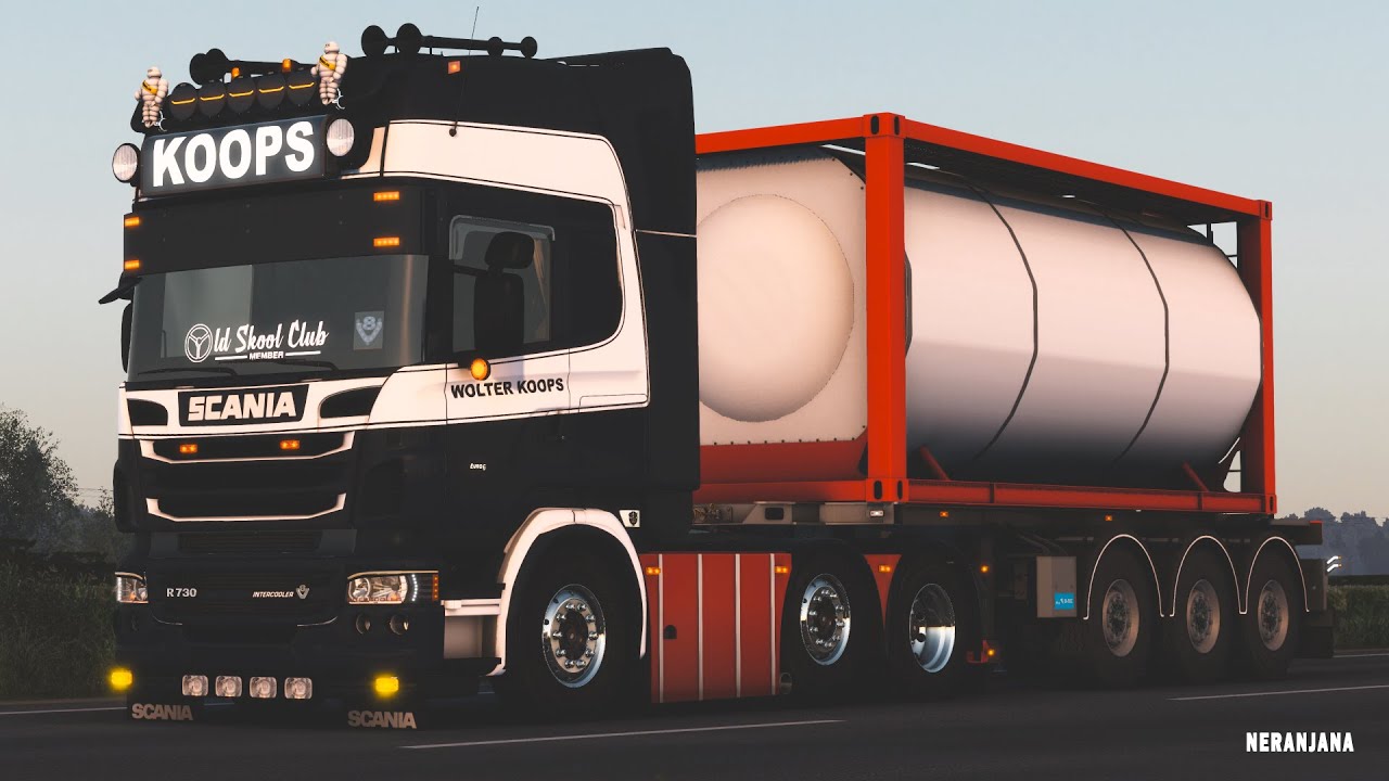 ETS2 Mods v1.42 | D-Tec Ownable Container Trailer | ETS2 Mods - YouTube