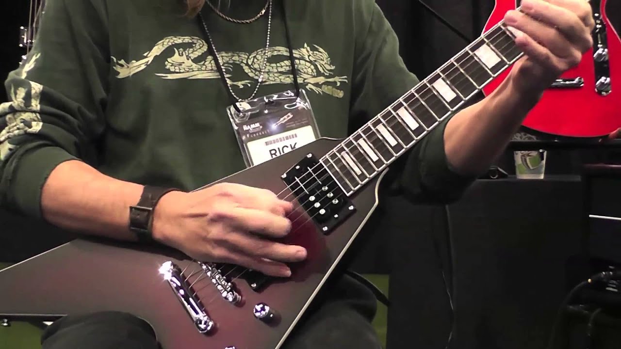 Reverend Volcano RA FM / Railhammer Pickups / Jet City Amp NAMM 2013 ...