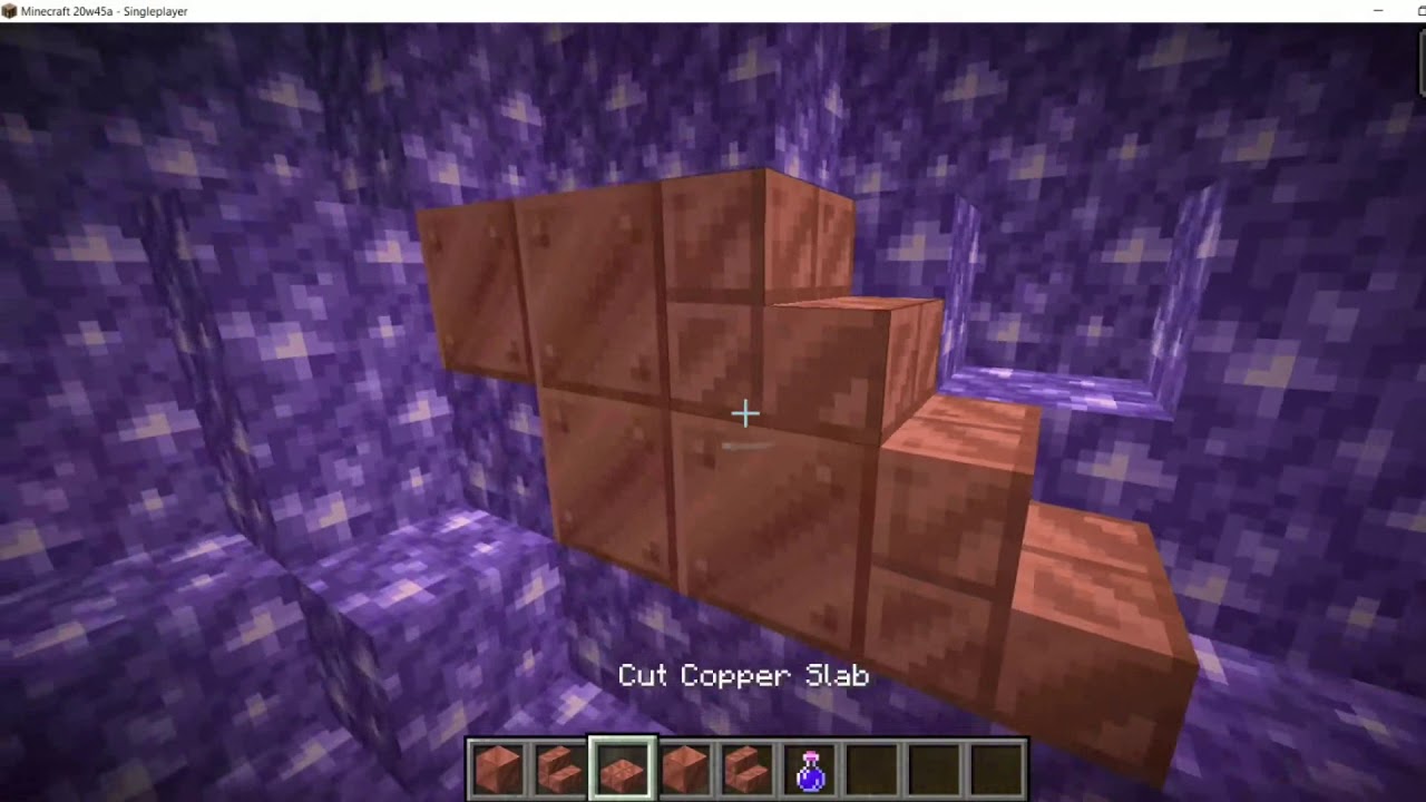 First snapshot for Minecraft 1 17 cave update - YouTube
