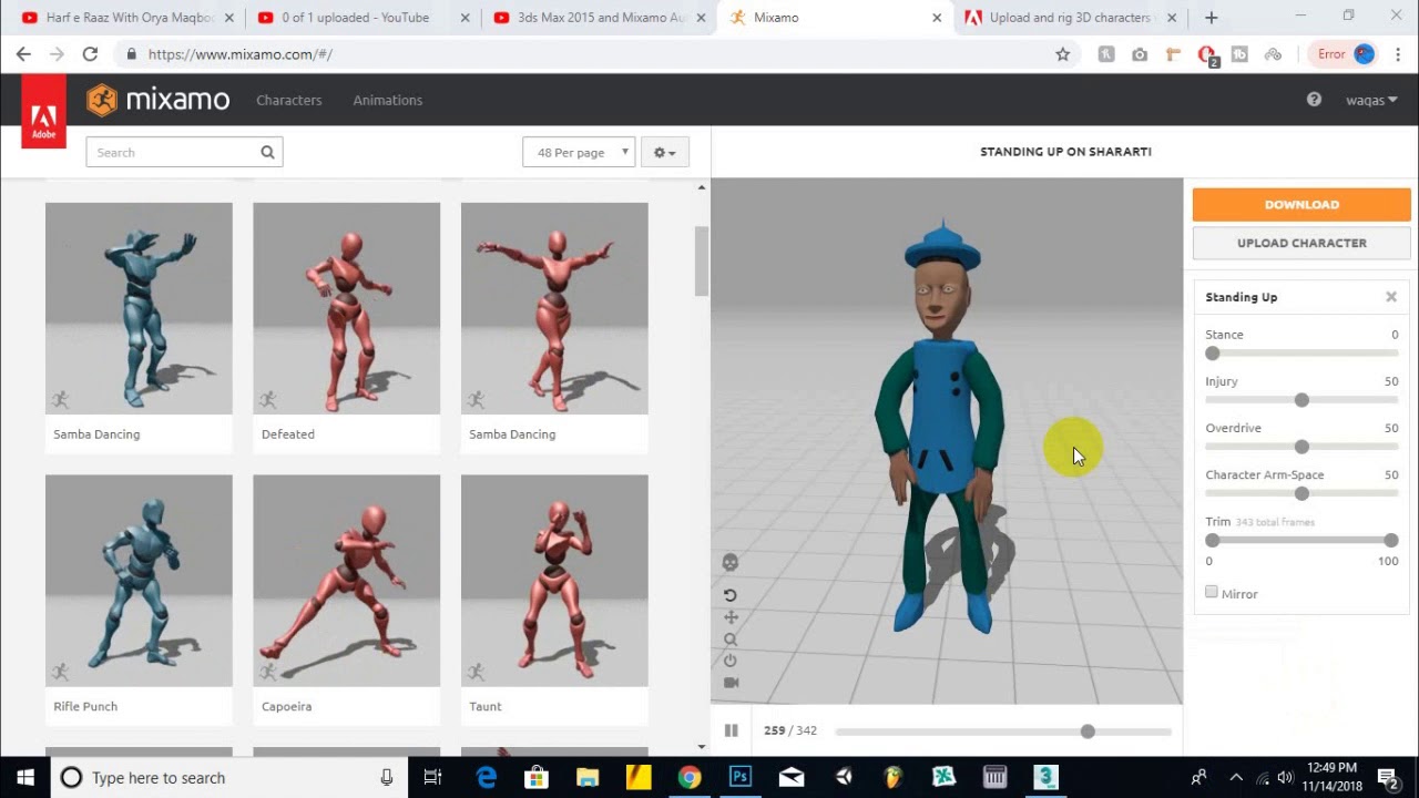 Part 04 - Rigging Max Character with maxiamo autorigger | Character ...