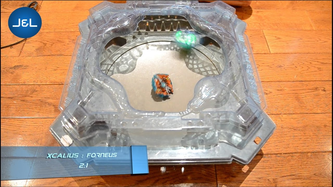 WHO WILL WIN? Beyblade Battle Xcalius vs. Forneus in Shadow Snake Pit ...