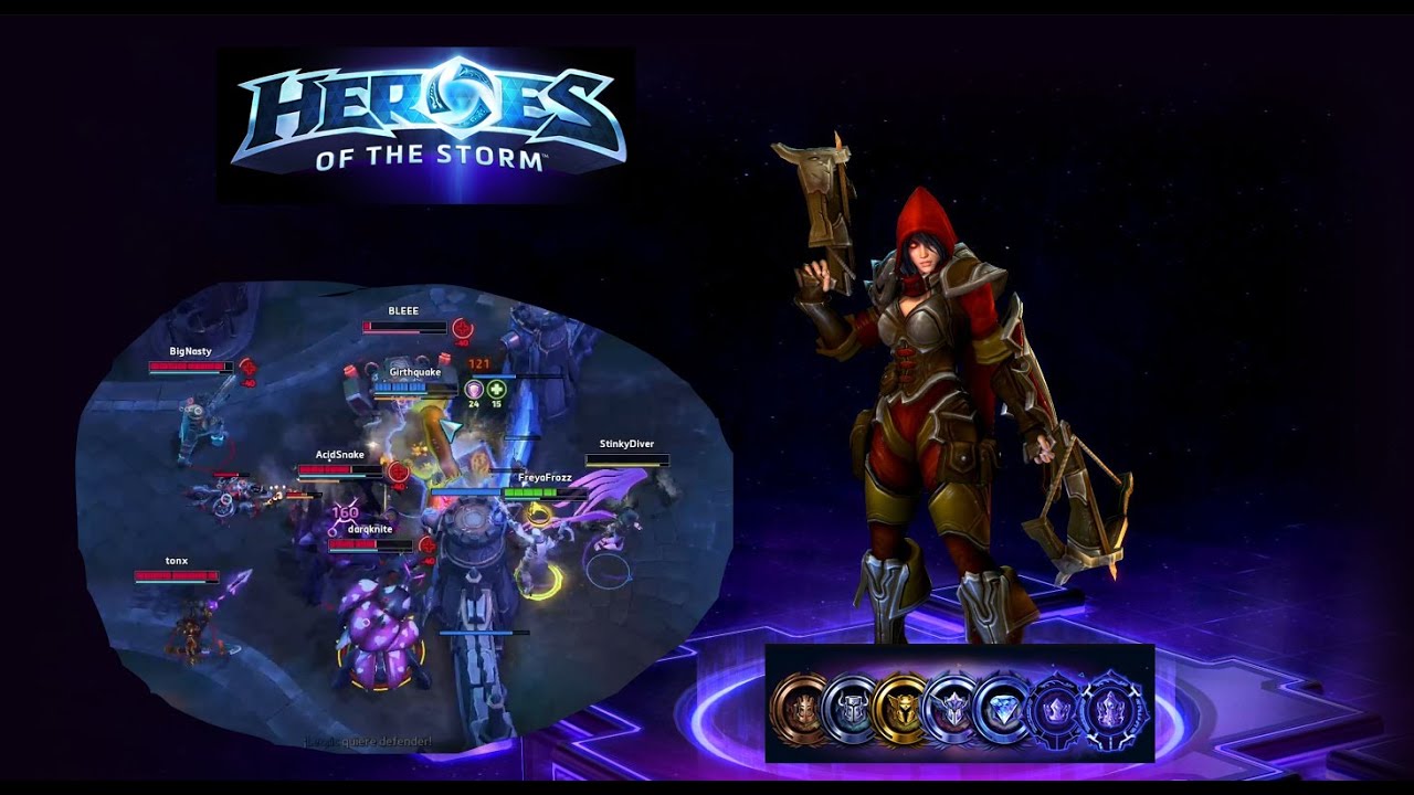 NUNCA DUDES DE UNA MAIN VALA - Heroes of the Storm - Ranked - YouTube