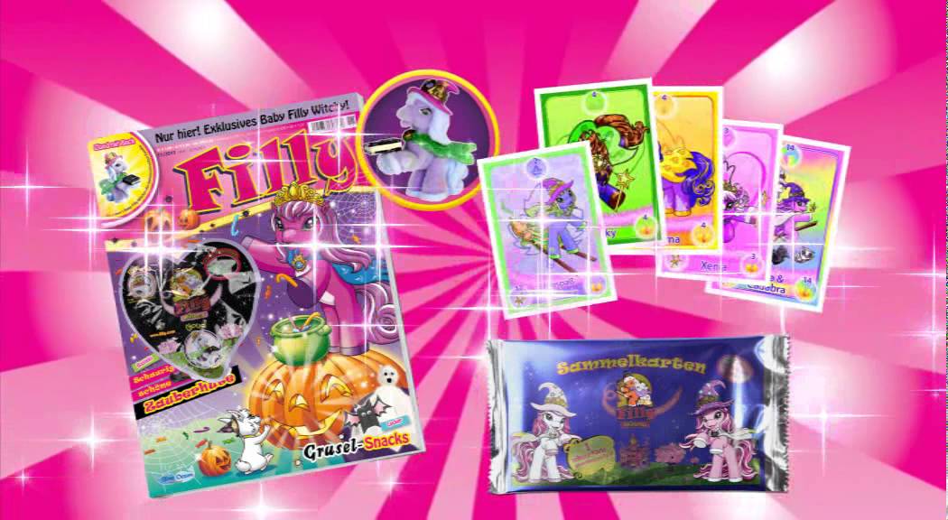 Filly Magazin 11/13 Sampling Filly Witchy Trading Cards - YouTube