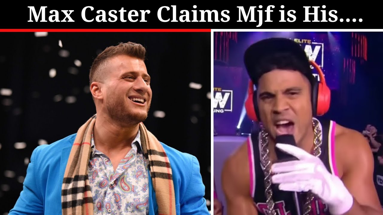 Max Caster Claims Mjf is his Boyfriend | AEW News #mjf #maxcaster - YouTube