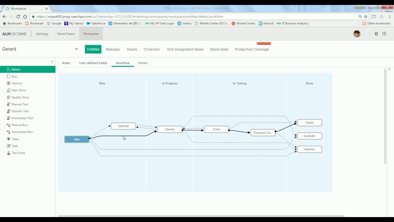 ALM Octane - Administration - YouTube