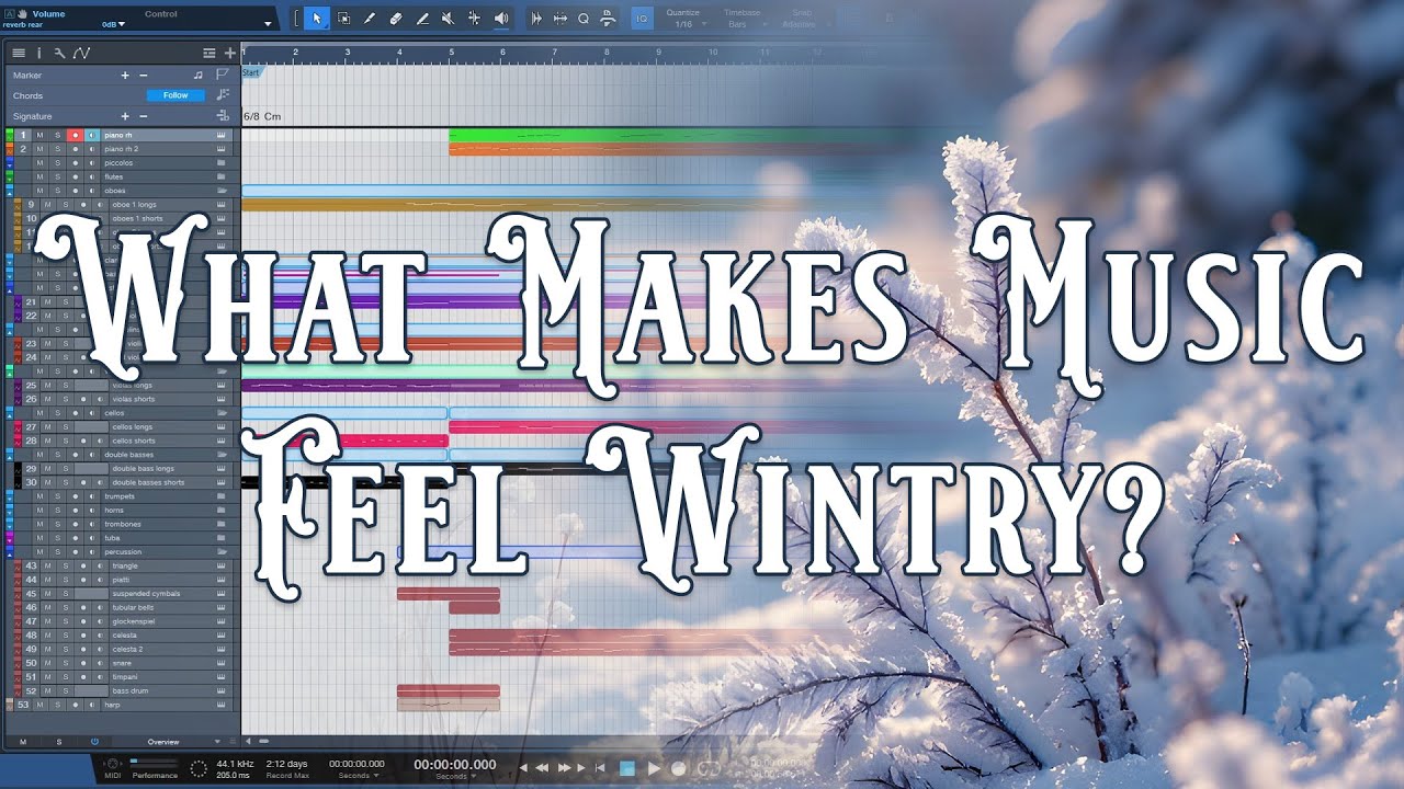 What Makes Music Feel Wintry? - A Breakdown of My Composition - YouTube