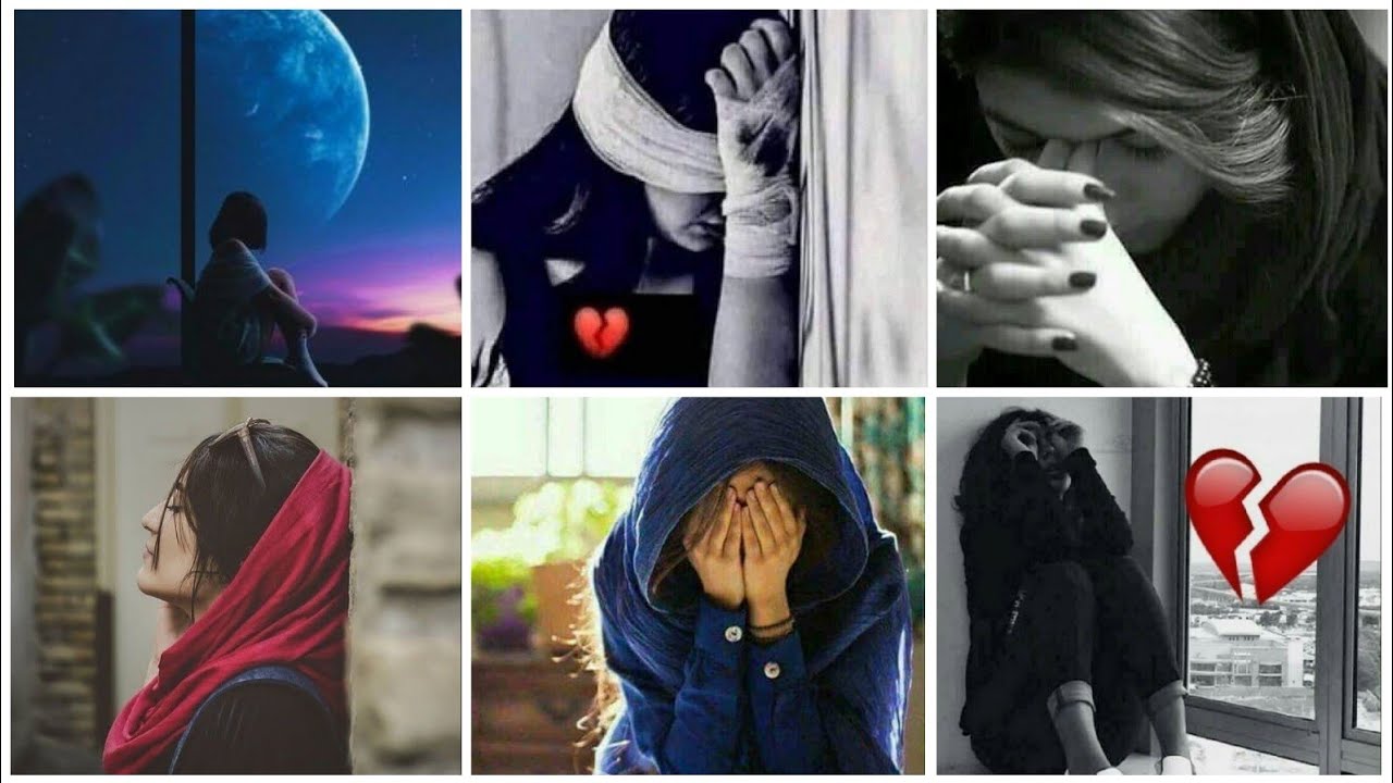 Authentic Crying 😢 girl dpz for whatsapp || sad girl dp || sad images ...