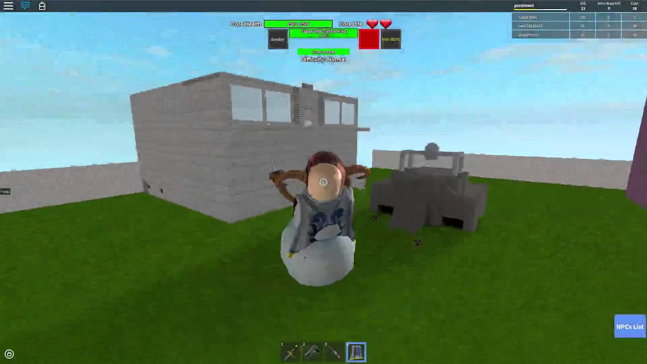 Roblox: Undead Onslaught Demo 1 - YouTube