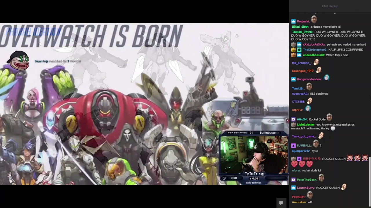 TimTheTatman Reacts to "Seven Secrets about Overwatch offensive heroes ...