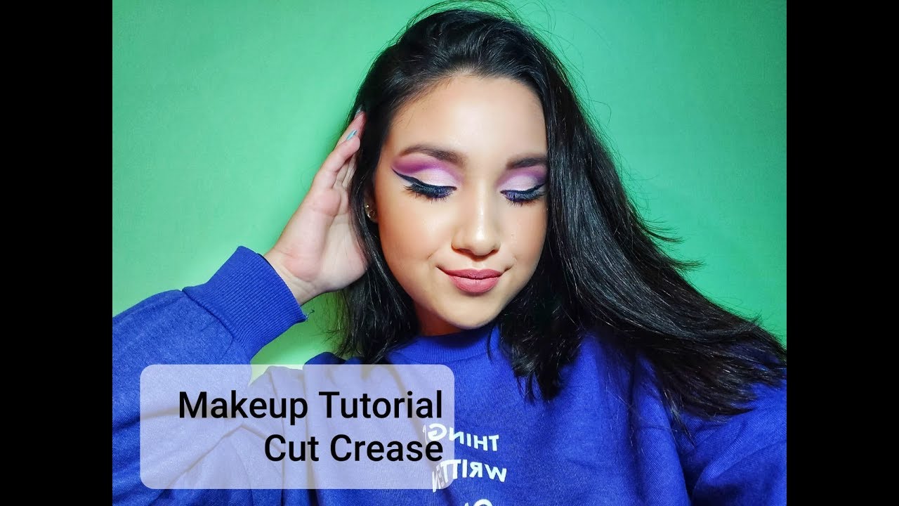Makeup Tutorial Client | Cut Crease Makeup - YouTube