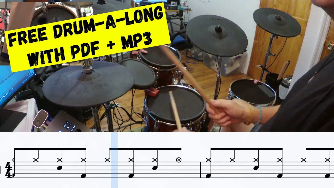 Educational Drum Song "Super Bee" Intermediate Level Drum-A-Long Lesson ...