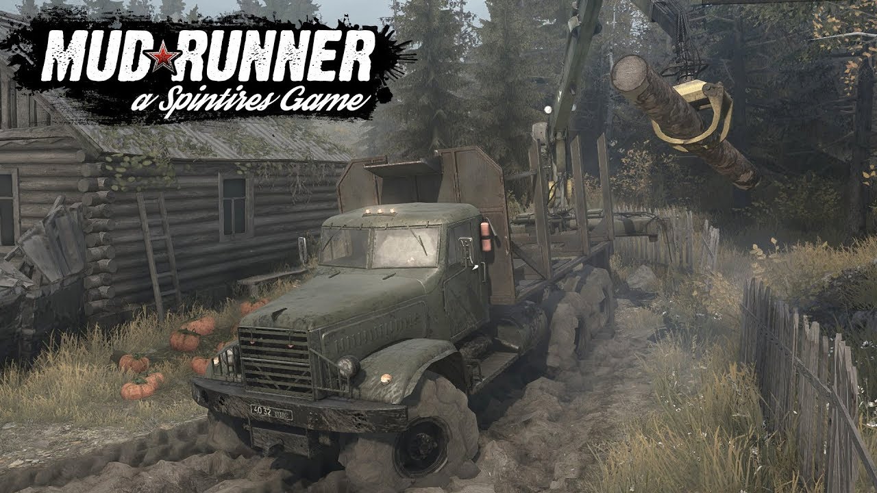 SpinTires: MudRunner | Crane Operator | Challenge - YouTube
