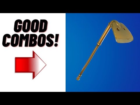 BEST COMBOS FOR GOLD DIGGER PICKAXE (UPDATED!) -fortnite battle royale ...