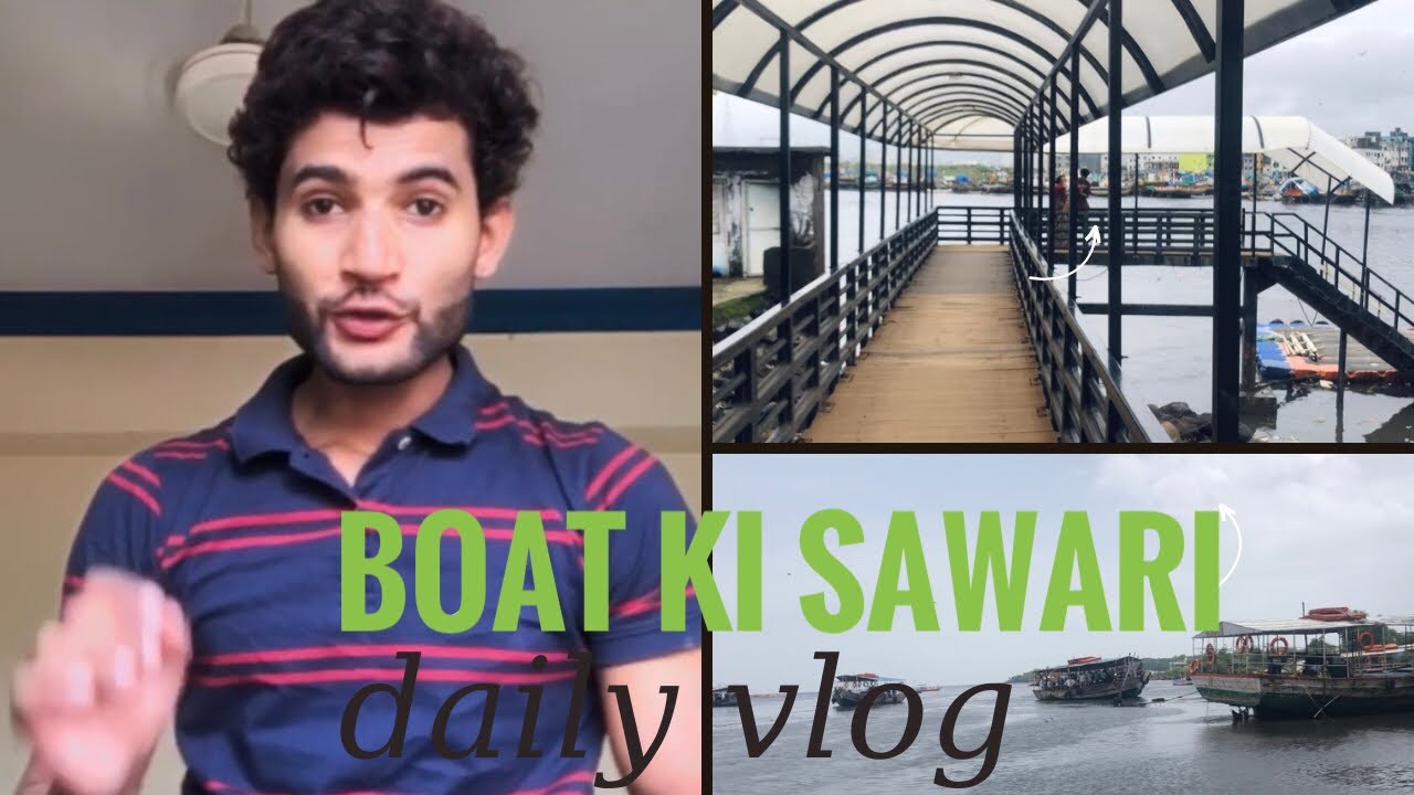 Boat ki sawari Madh Island ||madh jetty pe boat ki Sawari - YouTube