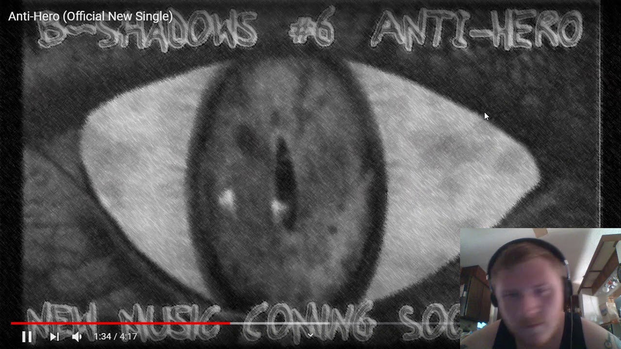 Reaction to B~Shadows - Anti Hero - YouTube