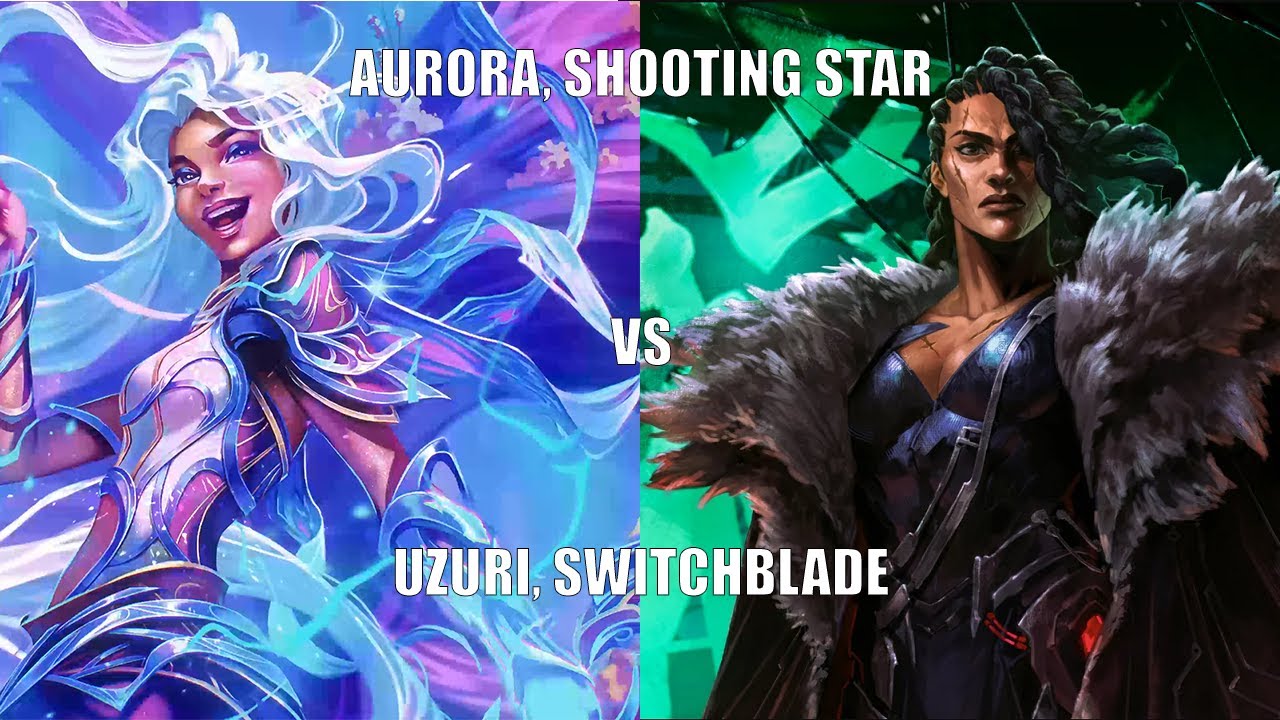 [ROS] Aurora, Shooting Star vs Uzuri, Switchblade - Flesh and Blood CC Gameplay - YouTube