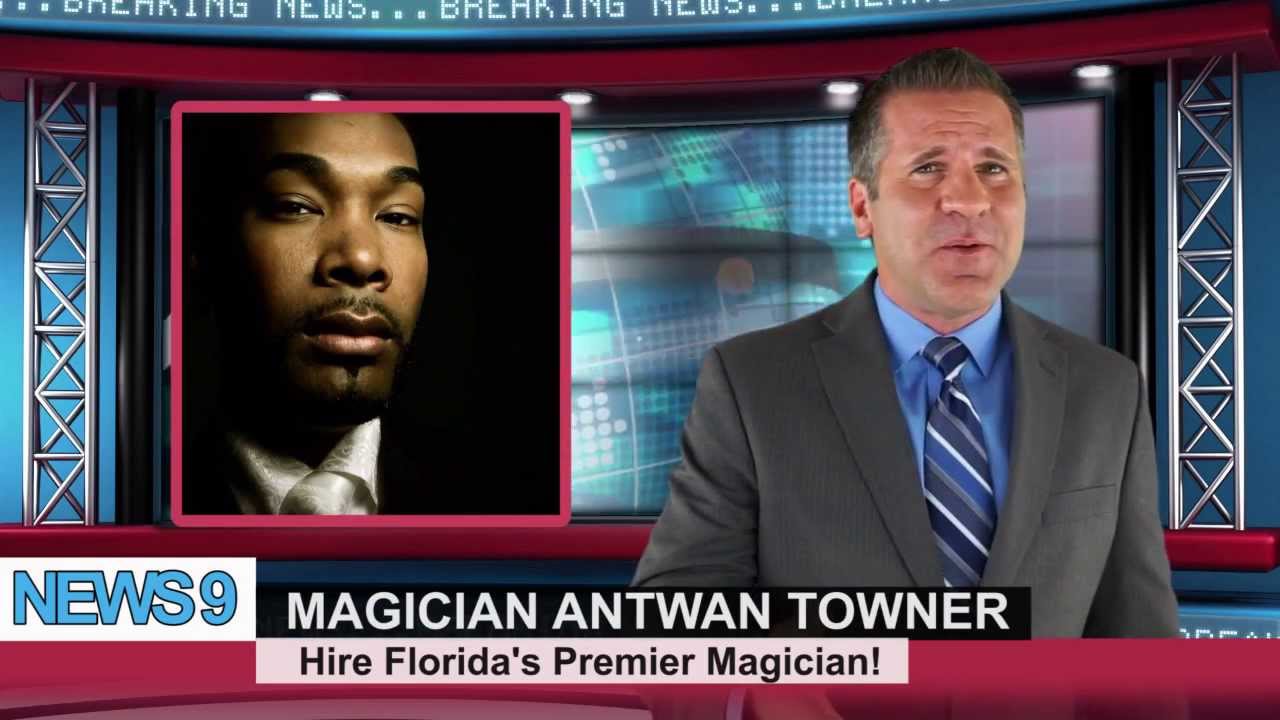 Magician Commercial Antwan Towner - YouTube