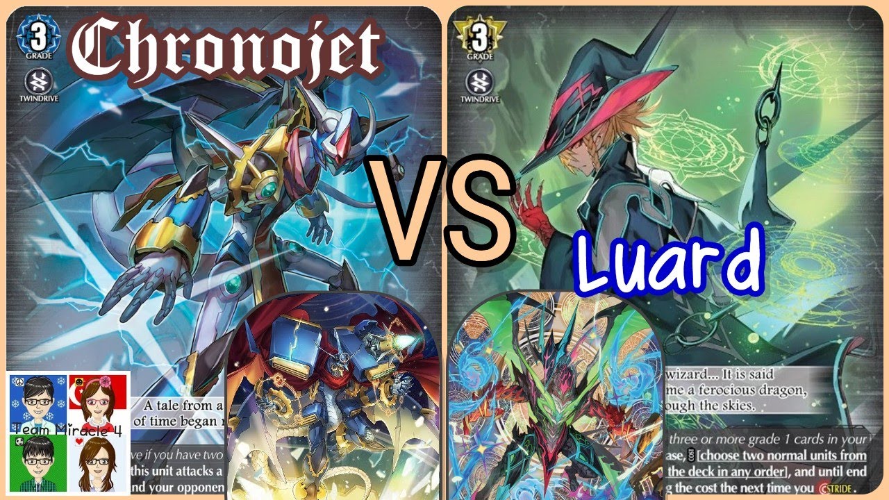 D Stride Showdown! Chronojet VS Luard | Cardfight Vanguard D Standard ...