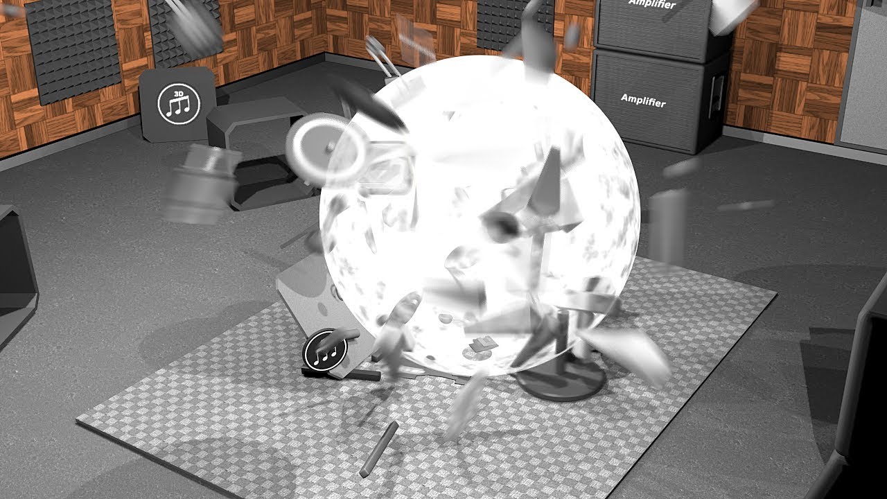 Heavy metal exploding drum set - YouTube