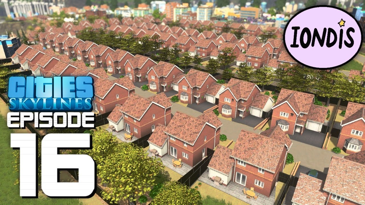 Cities Skylines: Row Houses! - YouTube