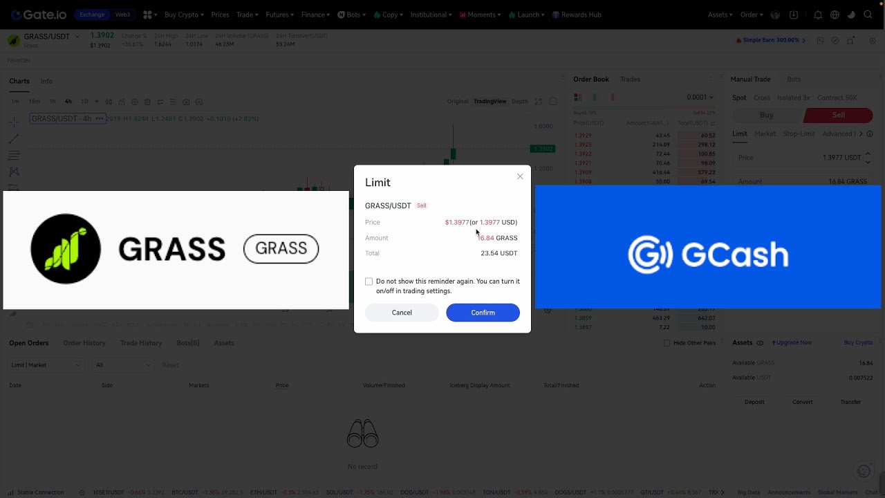 how to withdraw grass to gcash? - YouTube