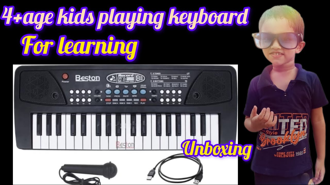 Electronic keyboard for children/learning and gaming instrument for ...