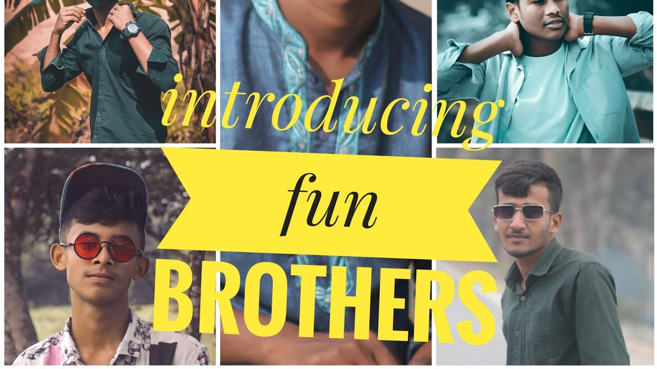 introduce with funny brothers - YouTube