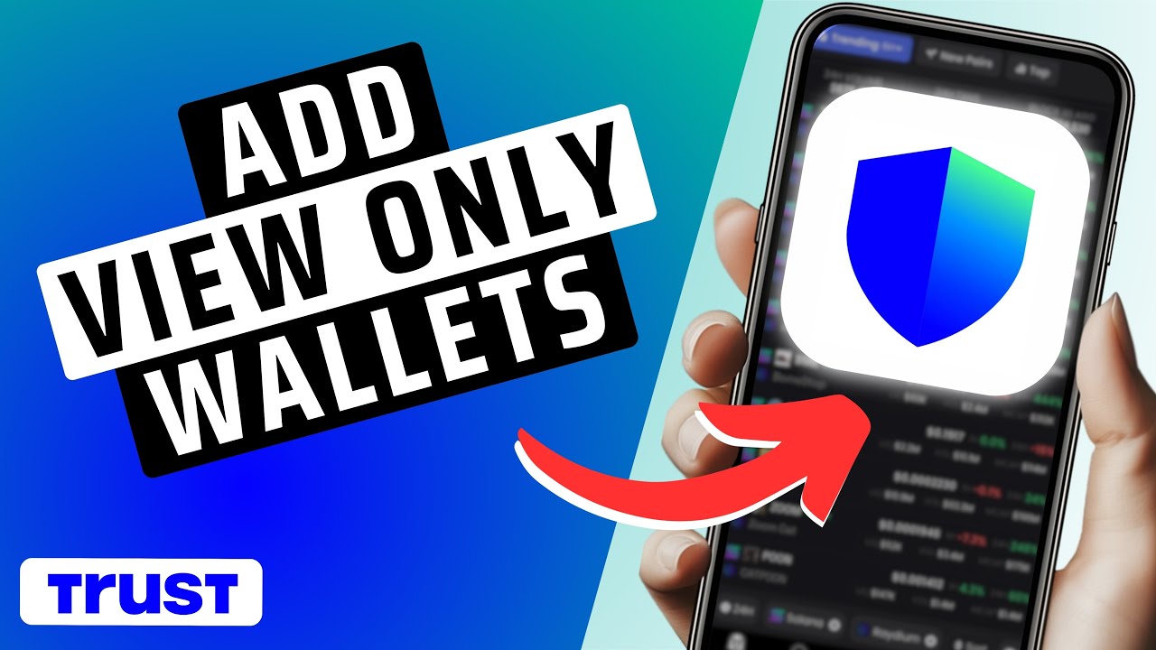 How To Add View Only Wallets On Trust Wallet- Add Watch Only Wallet ...