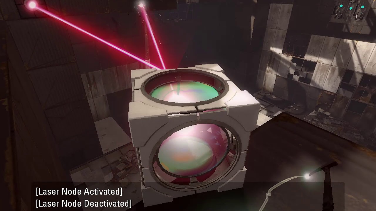 PORTAL 2 Part 4: Light Bridges - YouTube