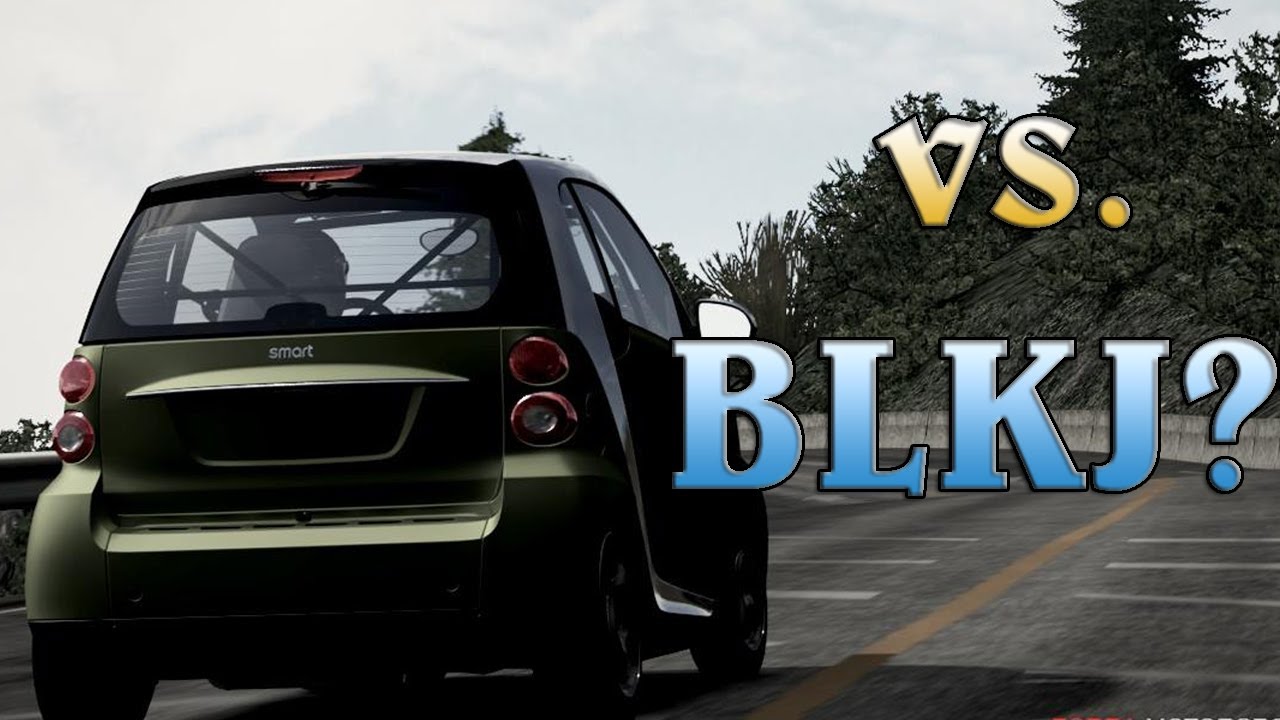 Smart Car vs. BLKJ? - Fujimi Kaido Old Downhill - YouTube