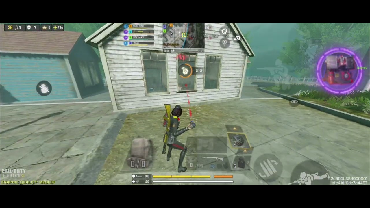 Alcatraz movement+aim #callofduty #callofdutymobile # ...
