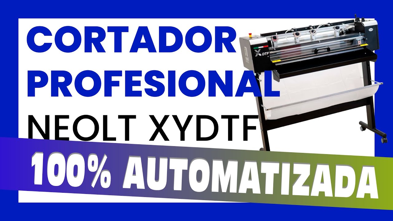 🔪 CORTADORA profesional Neolt XY DTF automática - YouTube