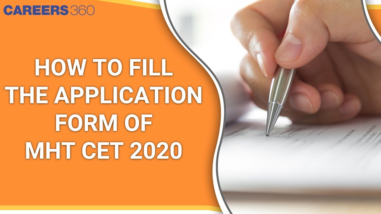 How to fill MHT CET 2020 Application Form | Step by Step Online Form ...