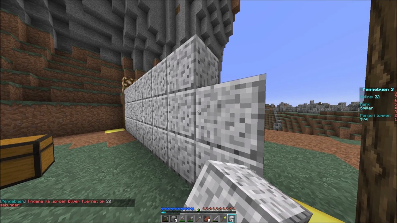 Mecraft - Episode 1 - PENGEBYEN! ;D - YouTube