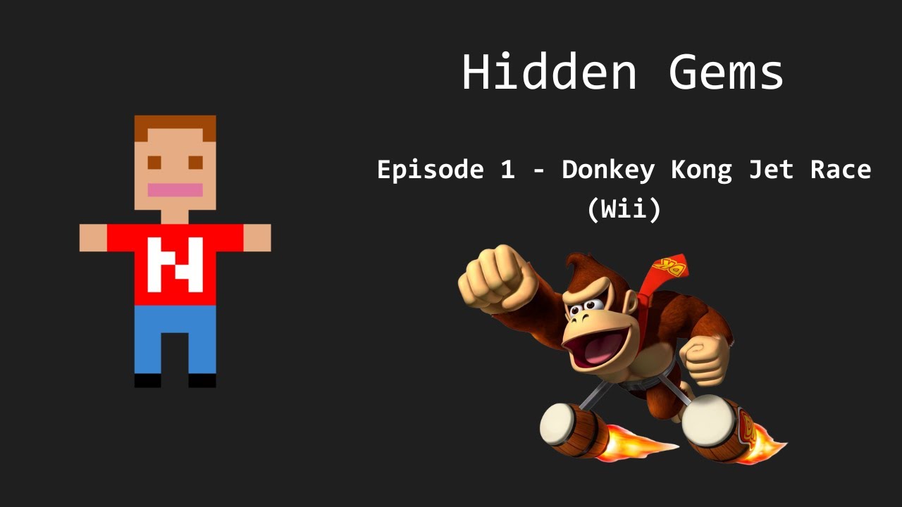 Hidden Gems: ep1 Donkey Kong Jet race game play by the one and only ...