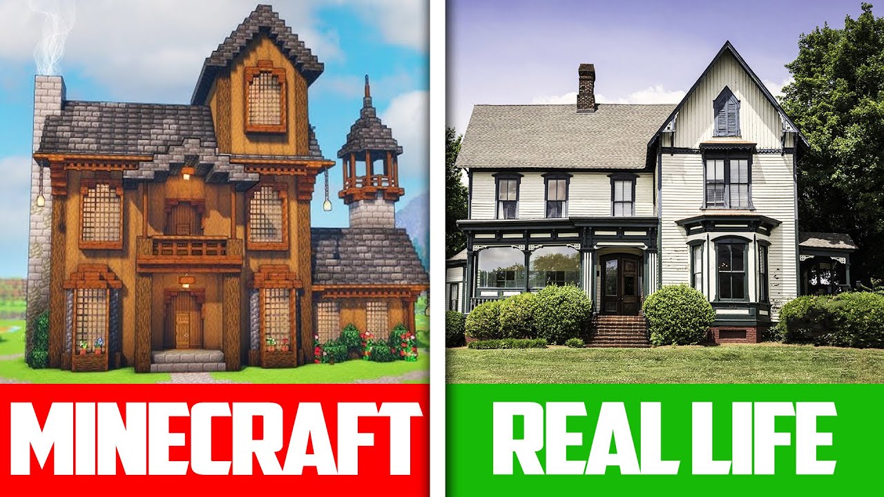 MINECRAFT VS REAL LIFE #21 - YouTube