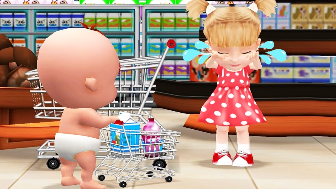 Being Considerate - Baby Learn to be Polite in Supermarket - Fun Kids ...
