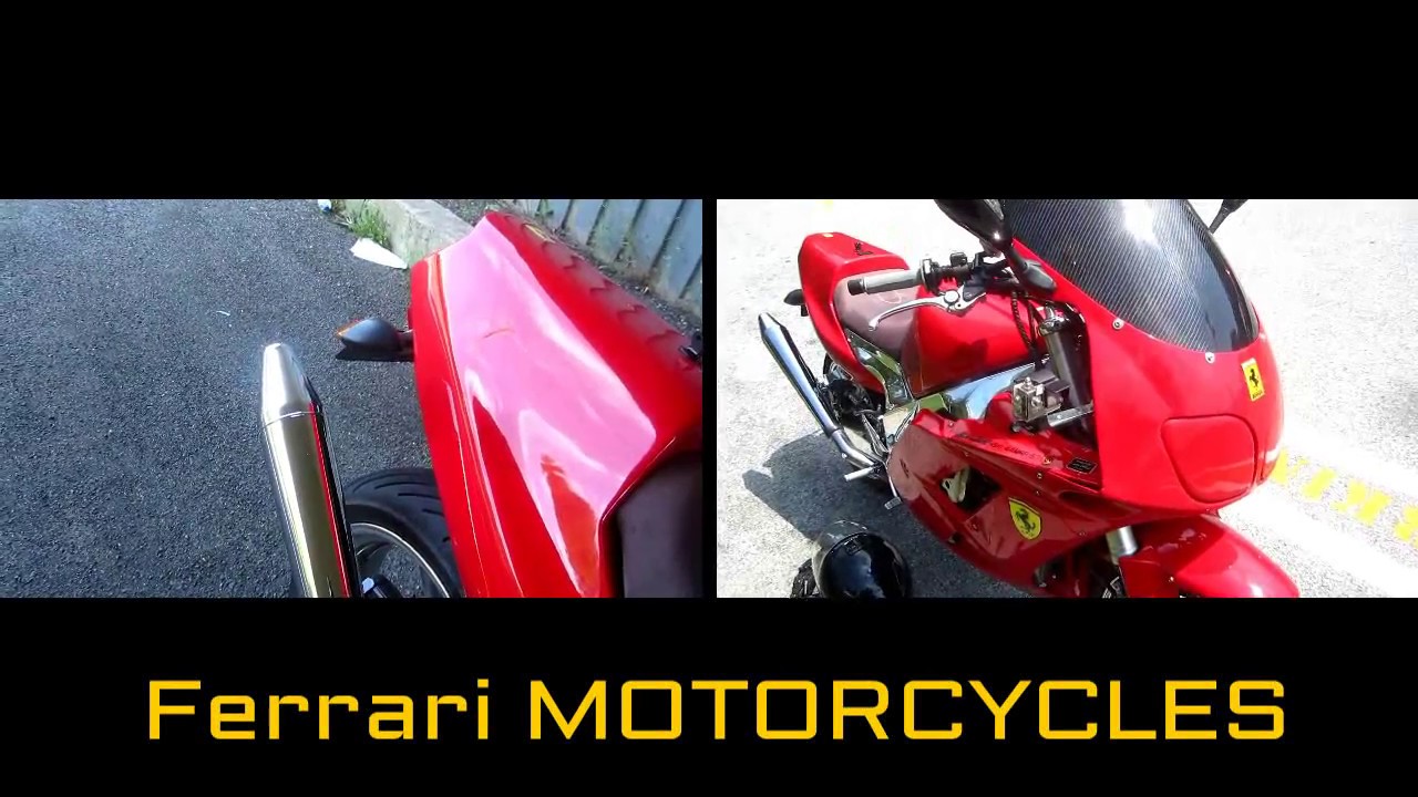 FERRARI MOTORCYCLES 1000 CC FZR CONVERSION BY WINDY - YouTube