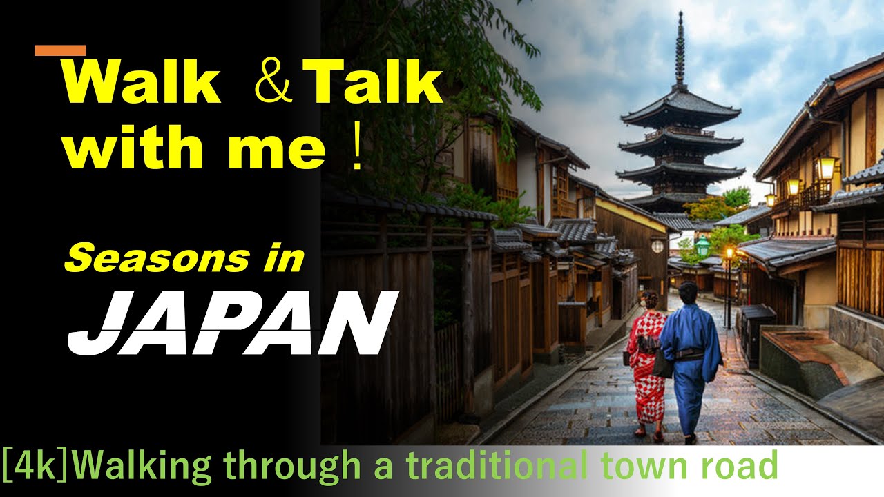 [4k] Walk and Talk with me. How seasons are affecting the lifestyle of ...