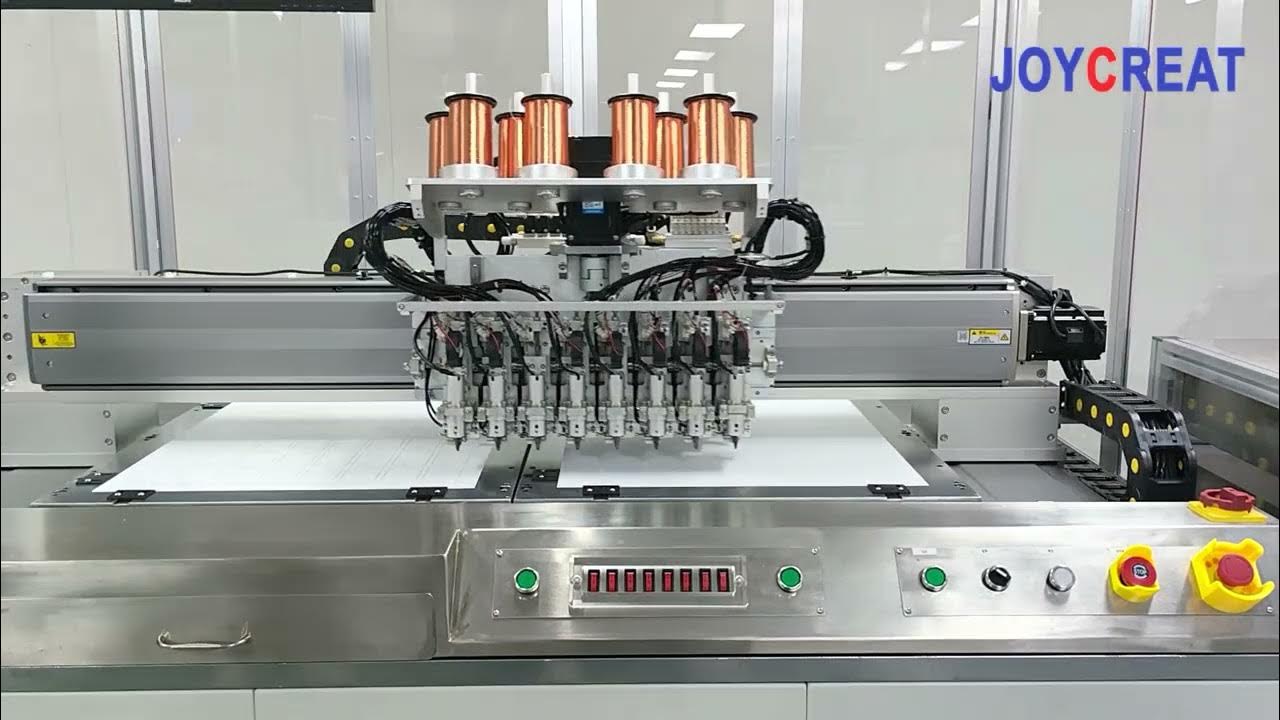 Inlay Wire Embedding Machine New Arrival 20s/Dual-interface Coil - YouTube