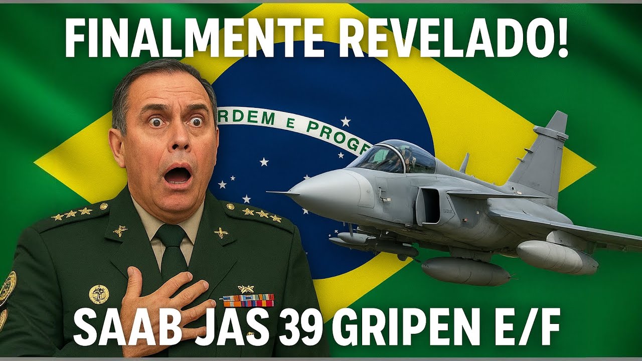 Finalmente Revelado! O Novo Caça Saab JAS 39 Gripen E/F – O Poder Aéreo ...