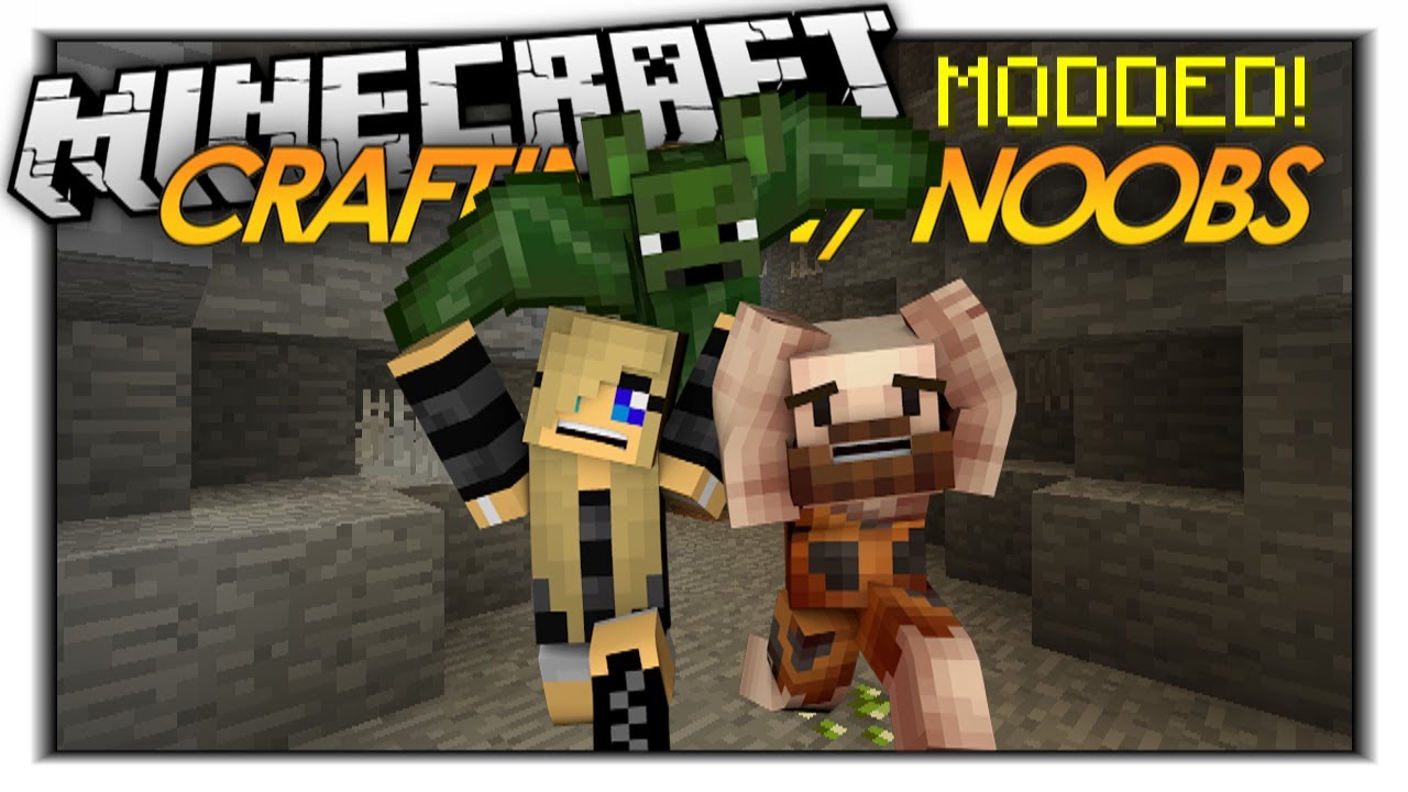 MODDED NOOBS: Jungle Bat Attack! (5) - YouTube