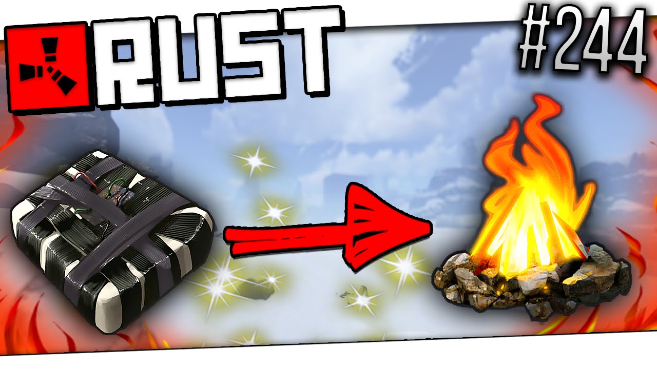 RUST #244 - НАШЕЛ С4 В КОСТРЕ! УДАЧНЫЕ РЕЙДЫ СИШКАМИ! (РЕЙДЫ В РАСТ) - YouTube