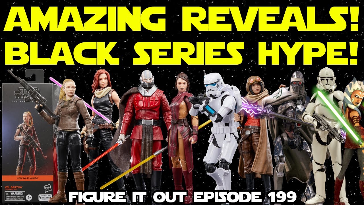 THE BLACK SERIES IS BACK! New Reveals! MagnaGuard Finally Here! Darth ...