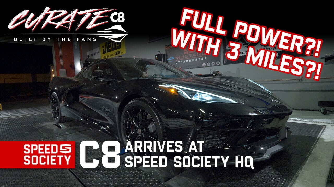 2020 C8 Corvette Makes FULL POWER With Just 3 Miles?! - YouTube