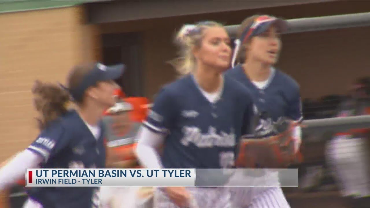 UT Tyler softball beats UTPB 8-0 - YouTube
